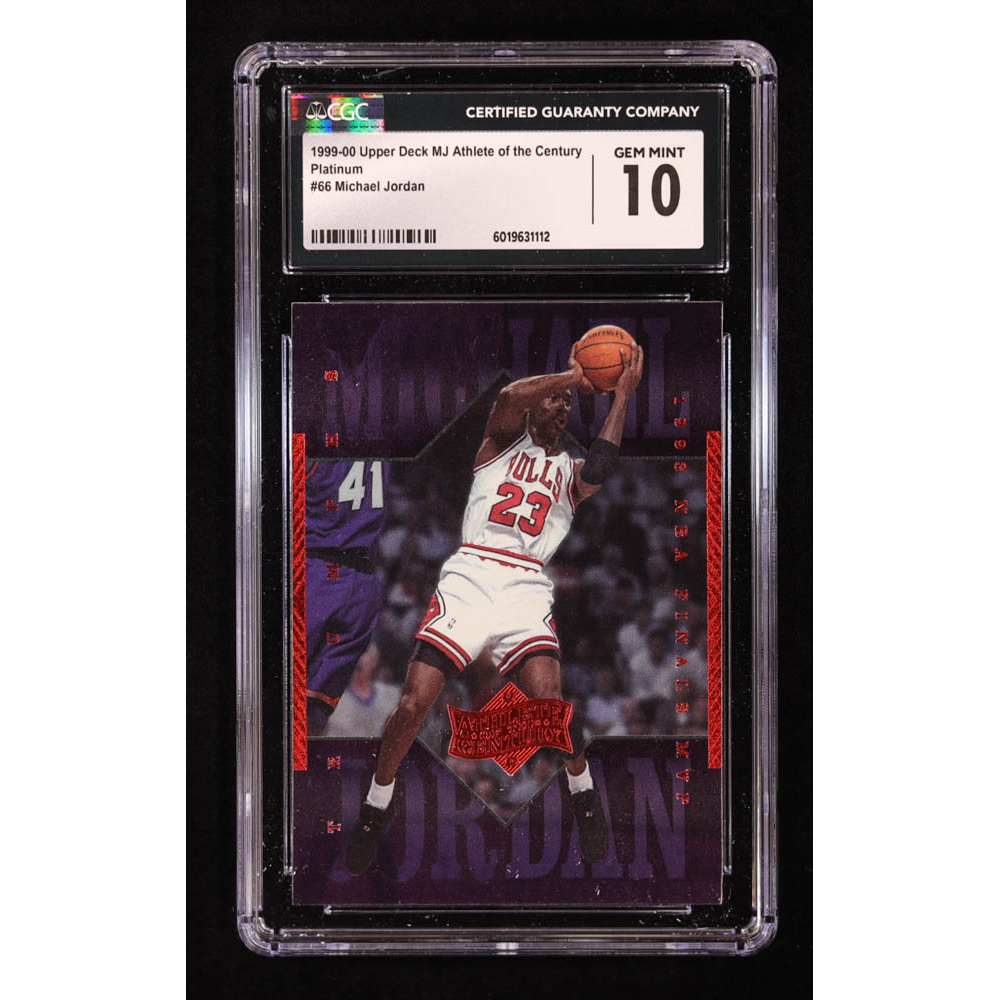 Michael Jordan 1999 Upper Deck Michael Jordan Athlete of the Century ...