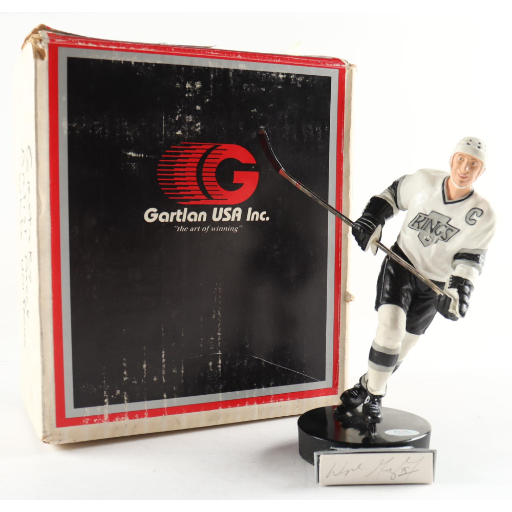 Wayne Gretzky Signed 8" Gartlan Ceramic Figure with Original Box ...