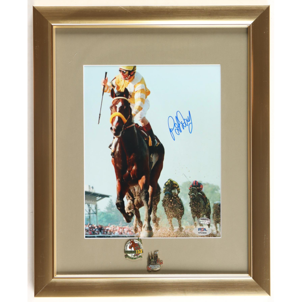 Pat Day Signed Kentucky Derby at Churchill Downs Custom Framed Photo ...