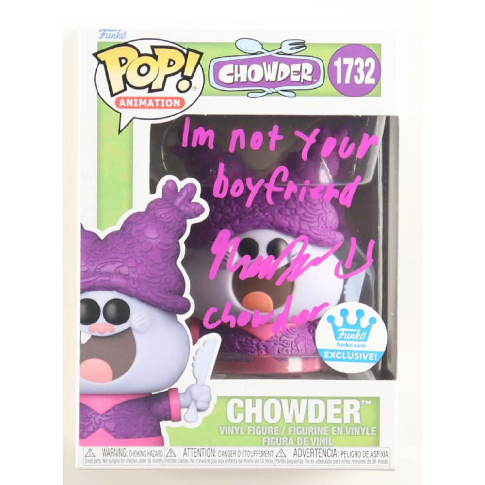 Nicky Jones Signed "Chowder" #1732 Chowder Funko Pop! Vinyl Figure ...