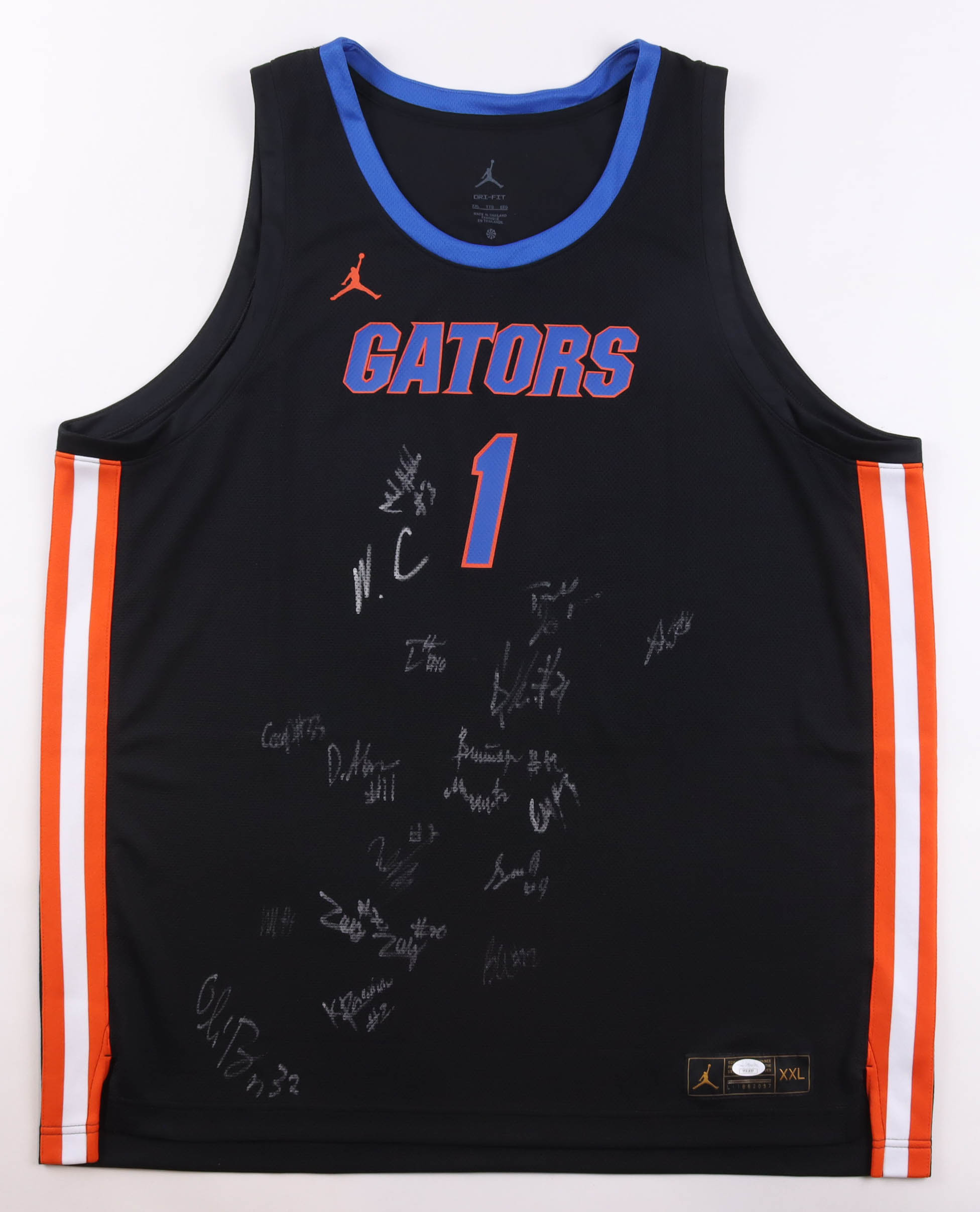 2025 Florida Gators Jordan Authentic Team-Signed Jersey by (17) with ...