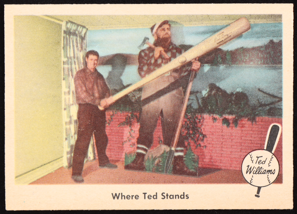 Ted Williams 1959 Fleer #79 / Where Ted Stands | Pristine Auction