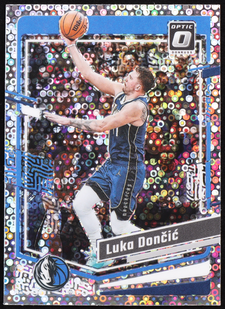 Luka Doncic 2023-24 Donruss Optic Fast Break Holo #67 | Pristine Auction