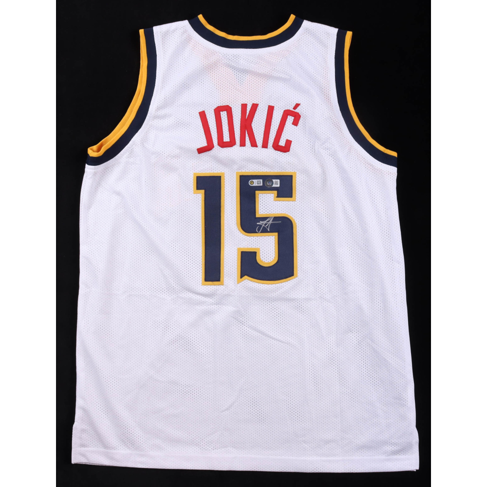 Nikola Jokic Signed Jersey (Beckett & Jokic) | Pristine Auction
