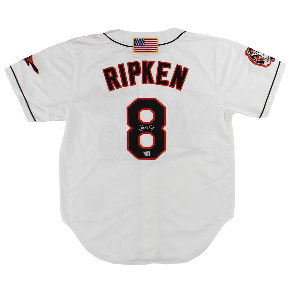 Cal Ripken Jr. Signed Orioles Mitchell & Ness Authentic Jersey ...