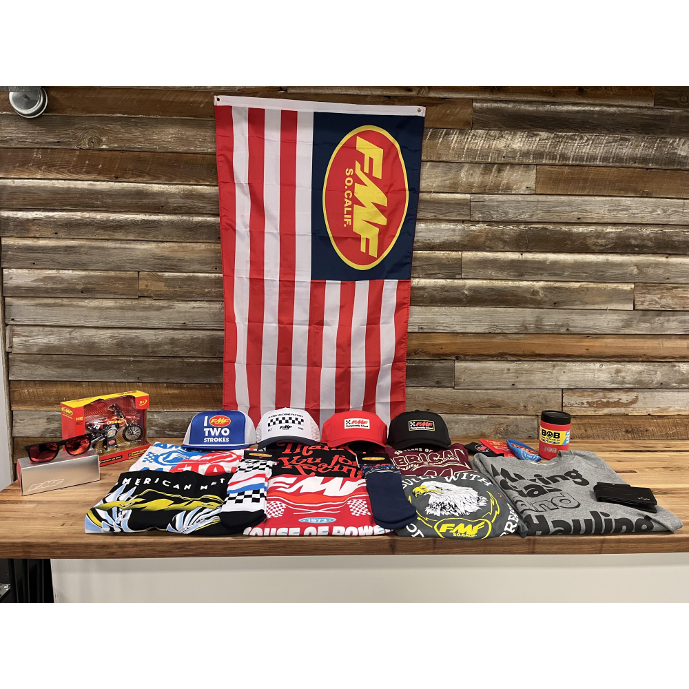 FMF Racing Apparel & Accessories Swag Package | Pristine Auction