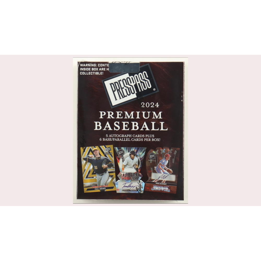 2024 Press Pass Premium Baseball Cards Box | Pristine Auction