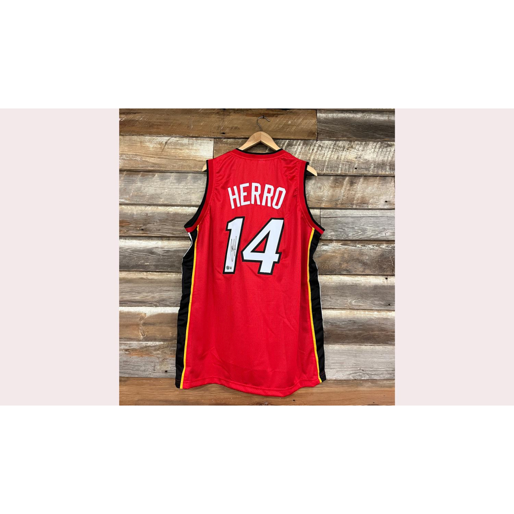 Miami Heat #14 Tyler Herro Signed Jersey (Beckett) | Pristine Auction