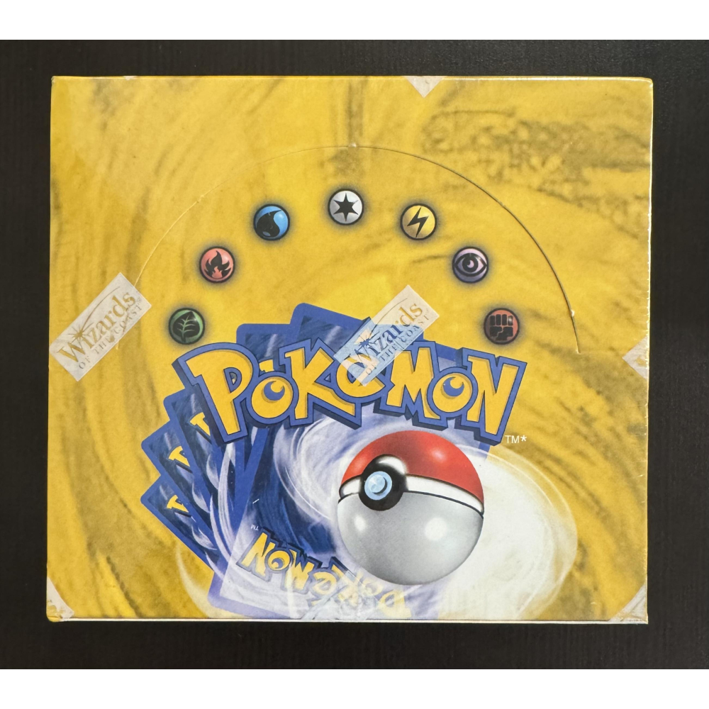 1999 WOTC Pokemon Unlimited Base Set Booster Box (Factory Sealed ...