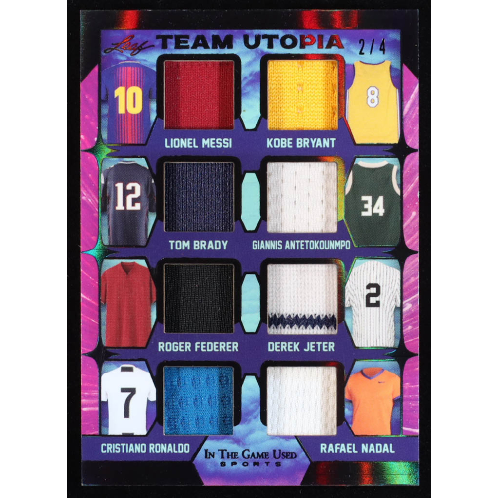 Lionel Messi / Kobe Bryant / Tom Brady / Giannis Antetokounmpo / Roger Federer / Derek Jeter ...