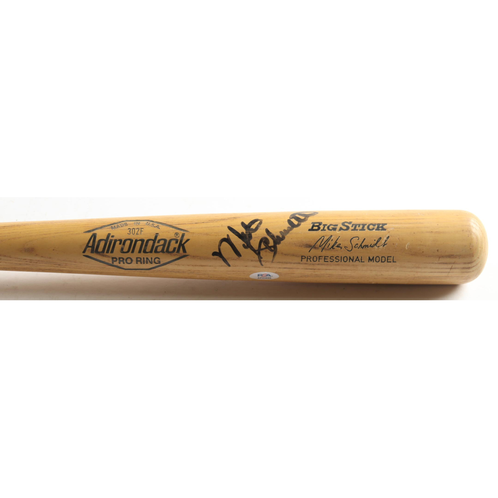 Mike Schmidt Signed Adirondack Player Model Baseball Bat (PSA ...