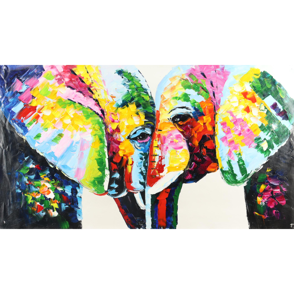 "Love" 25x45.5 Original Oil Painting on Linen by Rodney Weng (Weng ...