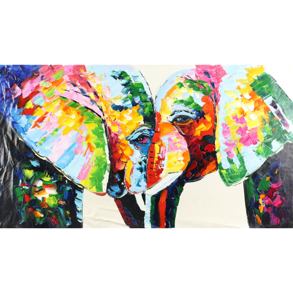 "Love" 25x45.5 Original Oil Painting on Linen by Rodney Weng (Weng ...