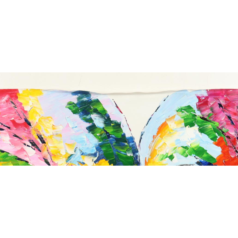 "Love" 25x45.5 Original Oil Painting on Linen by Rodney Weng (Weng ...