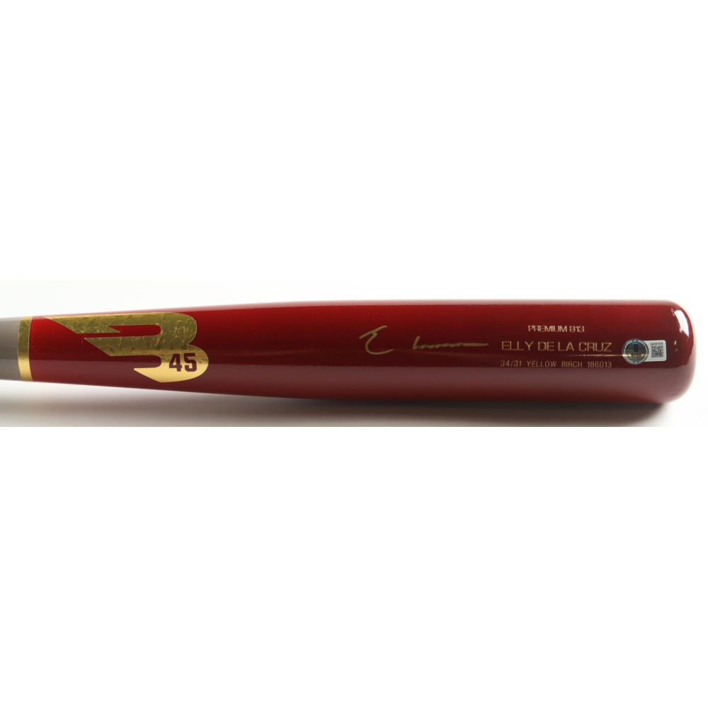 Elly De La Cruz Signed B45 Player Model Baseball Bat (Beckett ...
