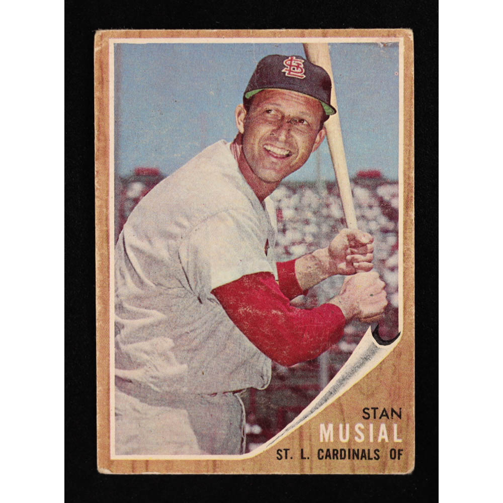 Stan Musial 1962 Topps #50 | Pristine Auction