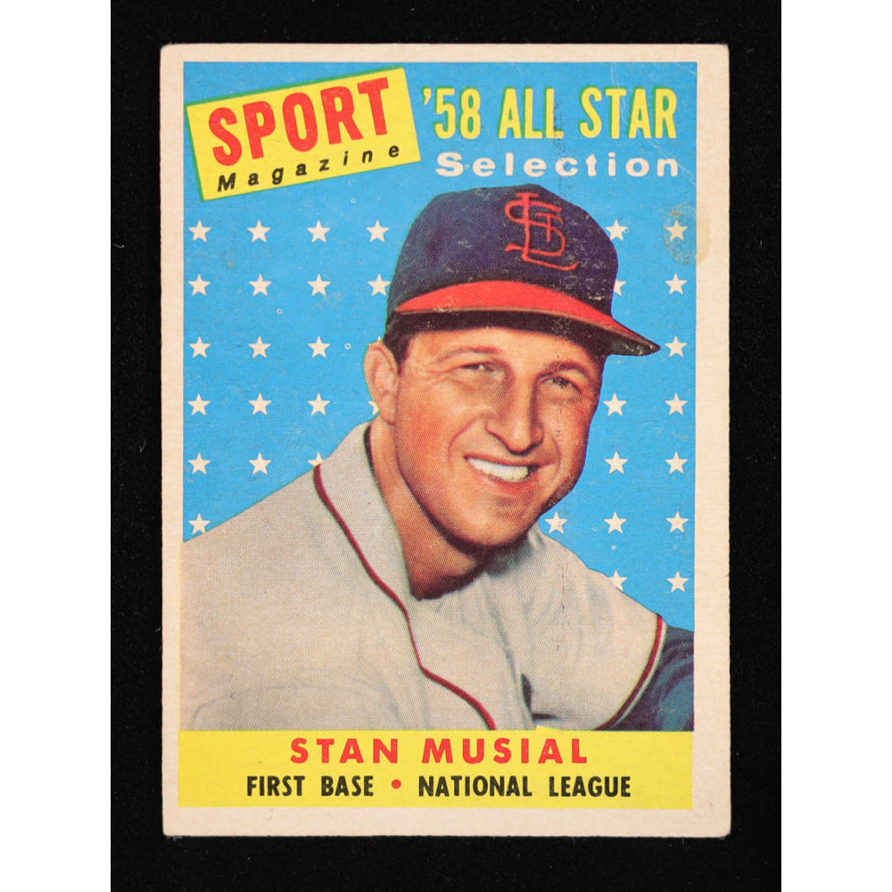 Stan Musial 1958 Topps #476 AS TP | Pristine Auction