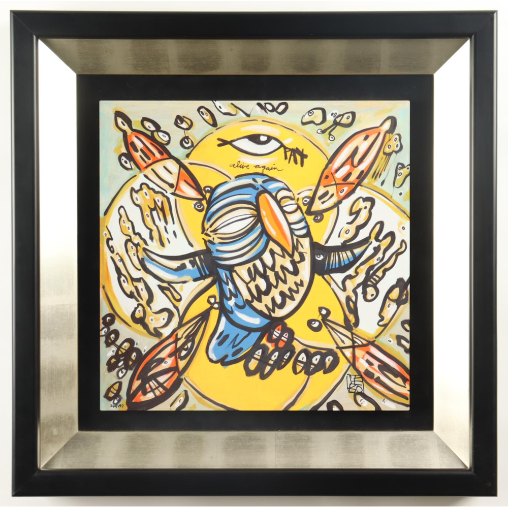 2019 "Alive Again" LE Custom Framed Canvas Painting Display Signed By ...