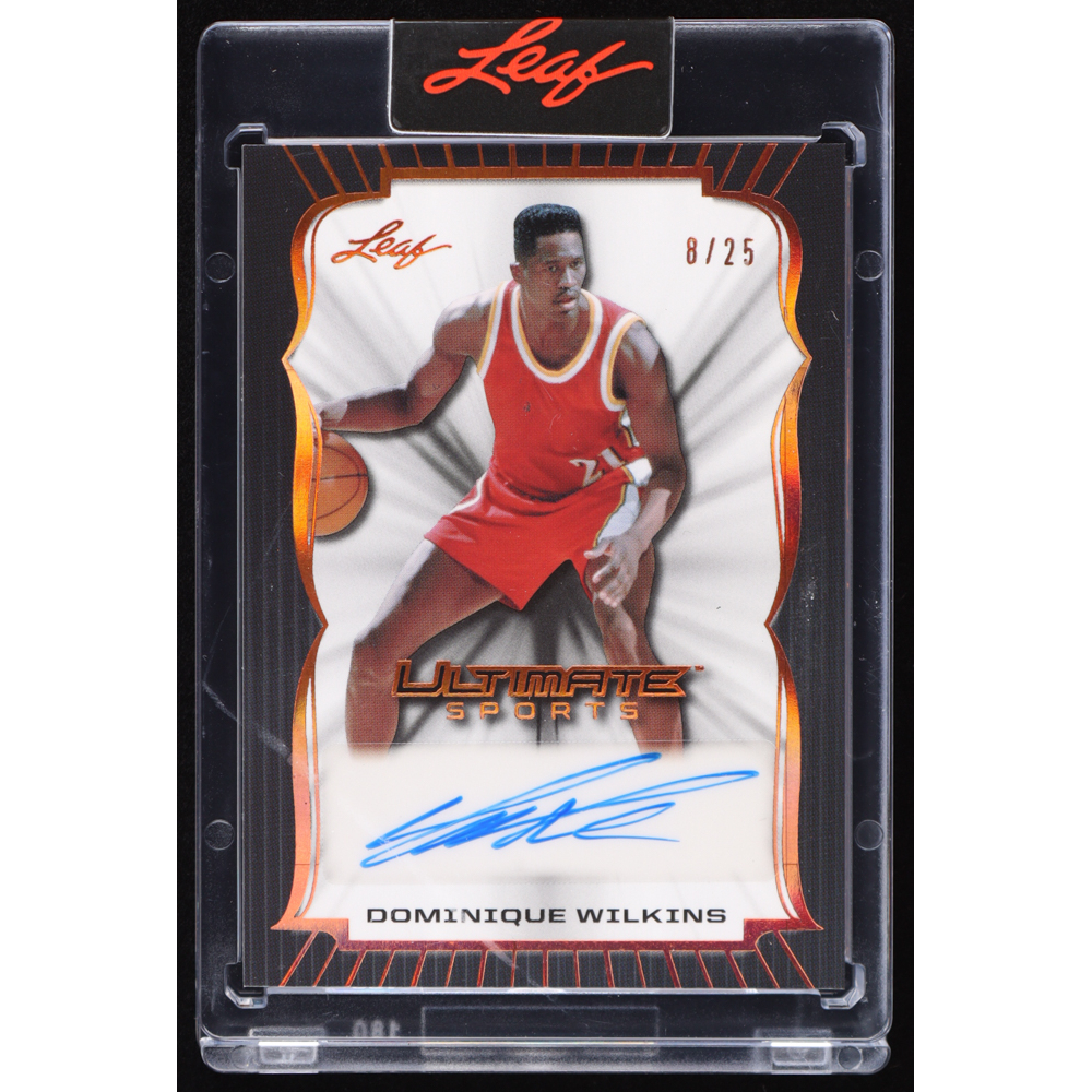 Dominique Wilkins 2024 Ultimate Sports Bronze Spectrum Auto #USDW2 #8/ ...