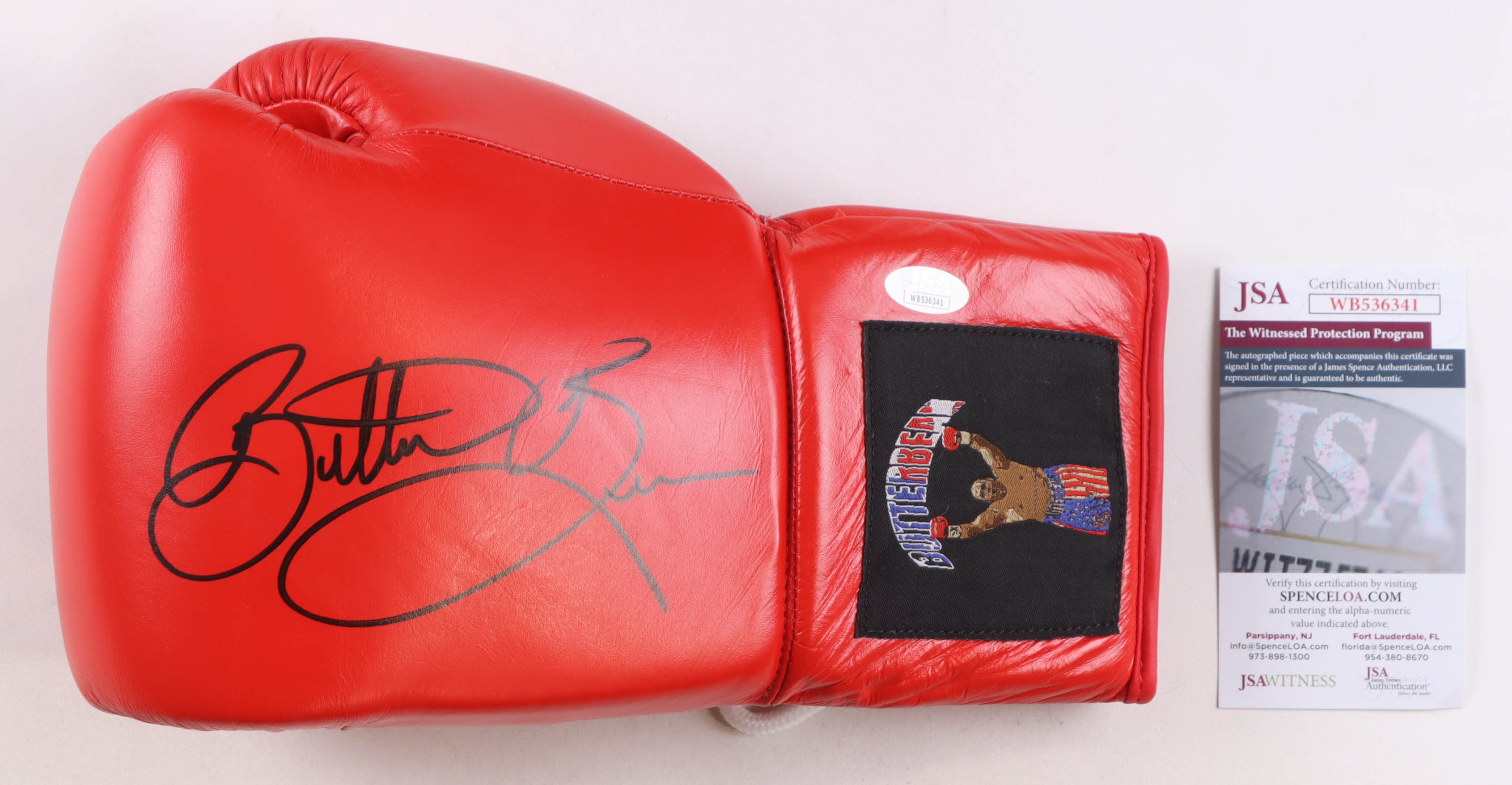 Eric "Butterbean" Esch Signed Fighter Model Boxing Glove (JSA ...