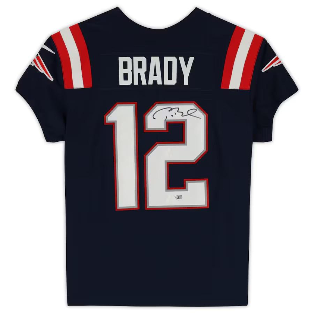 Tom Brady Signed Patriots Nike Elite Authentic Jersey (Fanatics) | Pristine Auction