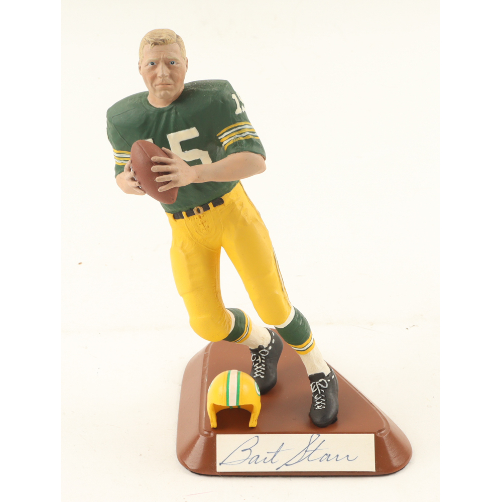 Bart Starr Signed LE Packers Salvino Statue (Salvino) | Pristine Auction