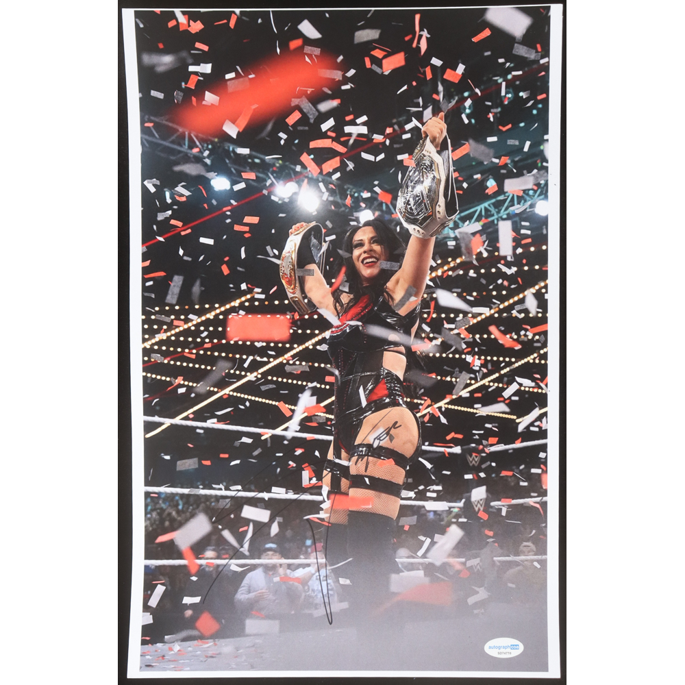 Stephanie Vaquer Signed "WWE" 11x17 Photo (ACOA) | Pristine Auction