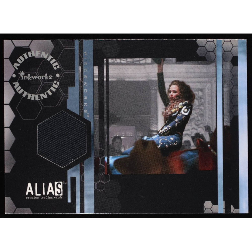 Jennifer Garner 2003 Alias Premium Trading Cards Actor Worn Memorabilia #PW3 | Pristine Auction