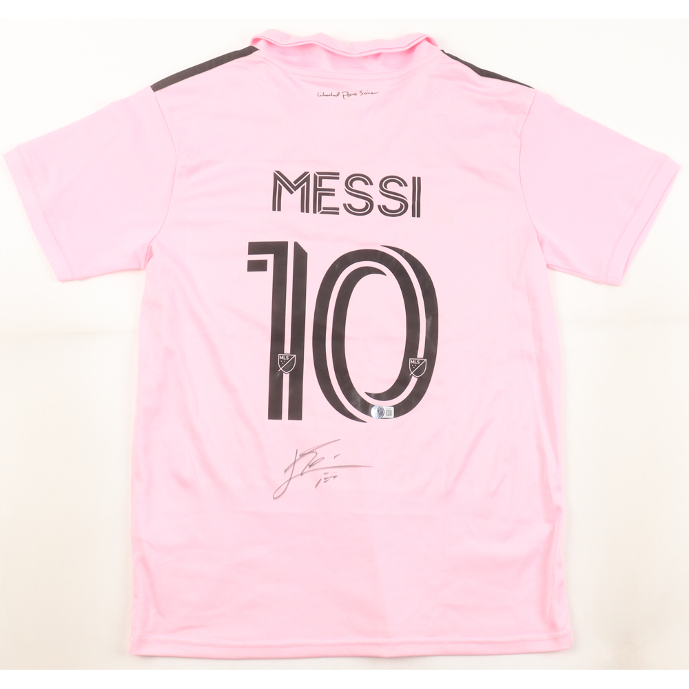Lionel Messi Signed Jersey Inscribed "Leo" (Beckett) | Pristine Auction