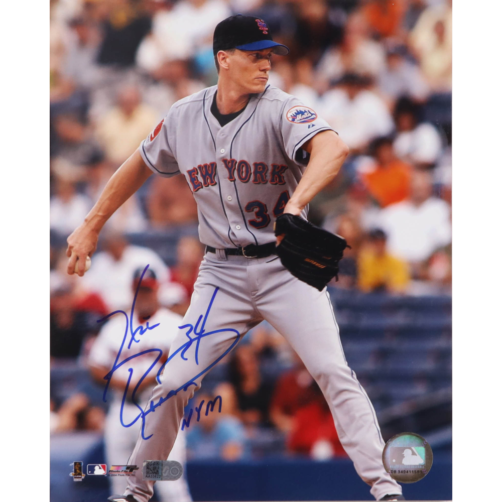 Kris Benson Signed Mets 8x10 Photo Inscribed "NYM" (AIV) | Pristine Auction