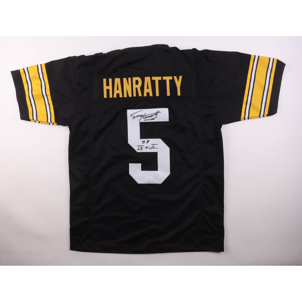 Terry Hanratty Signed Jersey Inscribed "SB IX + X" (JSA) | Pristine Auction