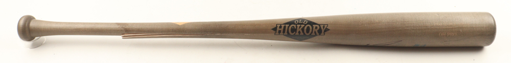 Junior Caminero Signed Game-Used Old Hickory Pro Baseball Bat (JSA ...
