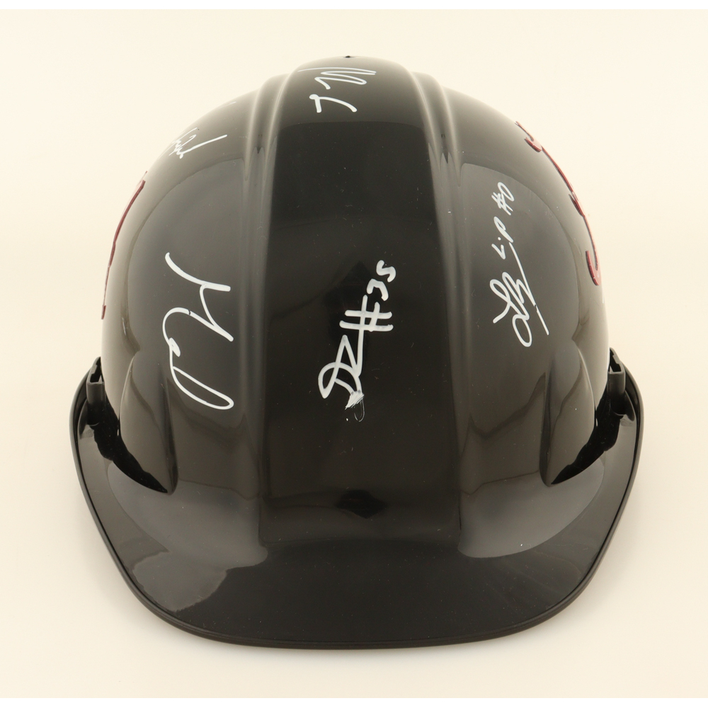 2025 Alabama Crimson Tide Hard Hat Team-Signed by (9) with Mark Sears ...