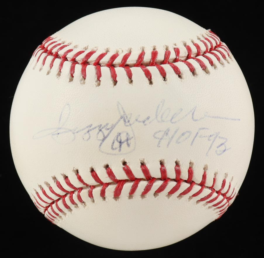 Reggie Jackson Signed OML Baseball Inscribed "HOF 93" (JSA) | Pristine ...