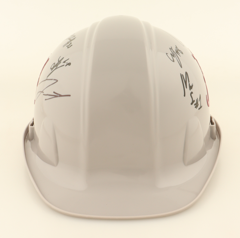 2025 Alabama Crimson Tide Hard Hat Team-Signed by (9) with Mark Sears ...