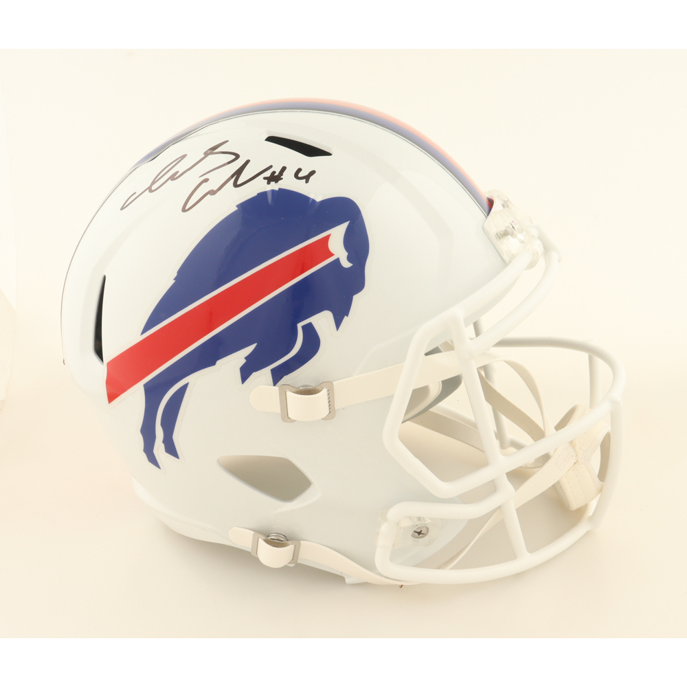 James Cook Signed Bills Full Size Speed Helmet (Beckett) | Pristine Auction
