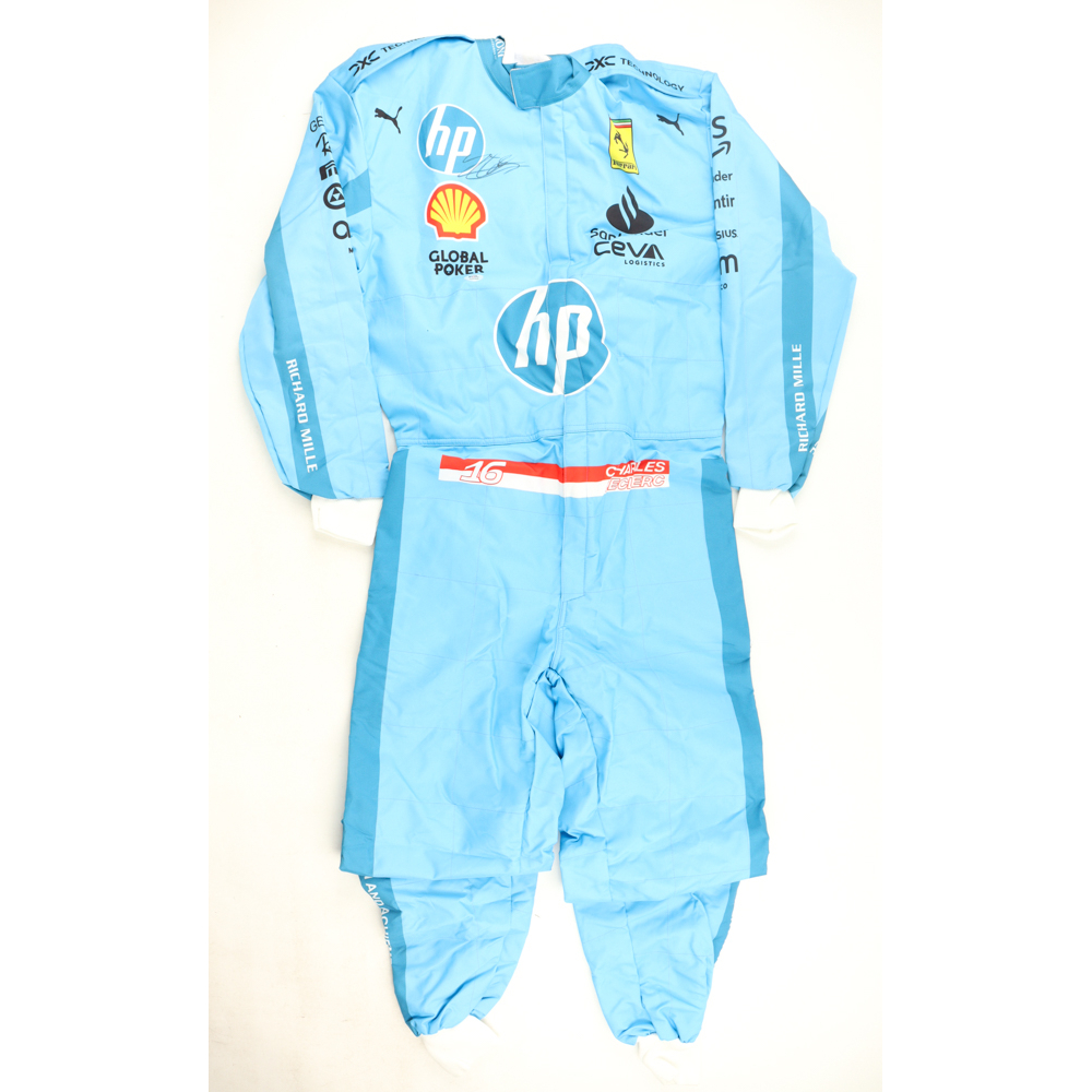 Charles Leclerc Signed F1 Fire Suit (PSA) | Pristine Auction
