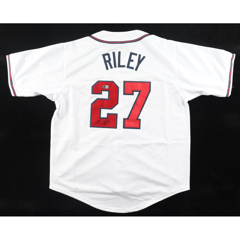 Austin Riley Signed Jersey (Beckett) | Pristine Auction