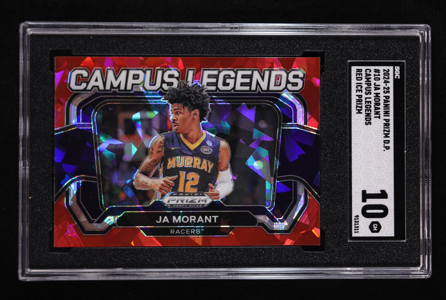 Ja Morant 2024-25 Panini Prizm Draft Picks Campus Legends Prizms Red ...