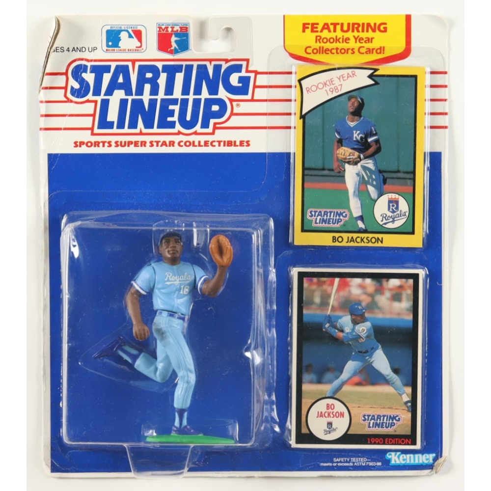 Bo Jackson 1990 Starting Lineup Sports Superstar Collectibles Action ...