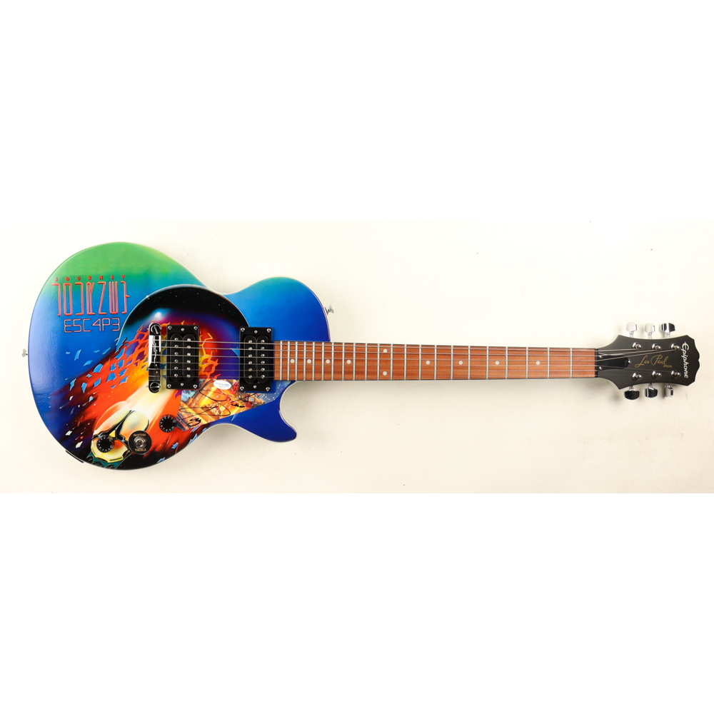 Steve Perry Signed "Journey: Escape" 39" Electric Guitar (ACOA ...