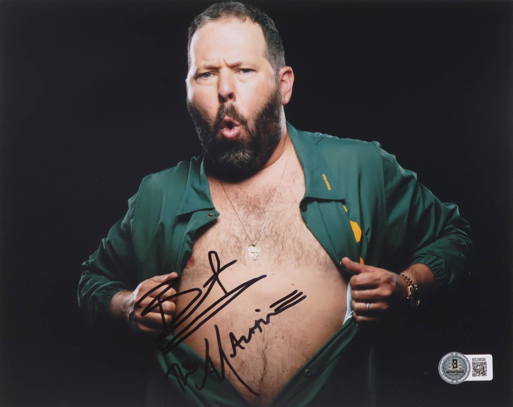 Bert Kreischer Signed 8x10 Photo Inscribed "The Machine" (Beckett ...