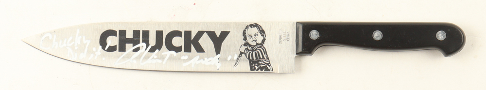 Alex Vincent Signed "Child's Play" 10" Knife Inscribed "Andy" & "Chucky ...