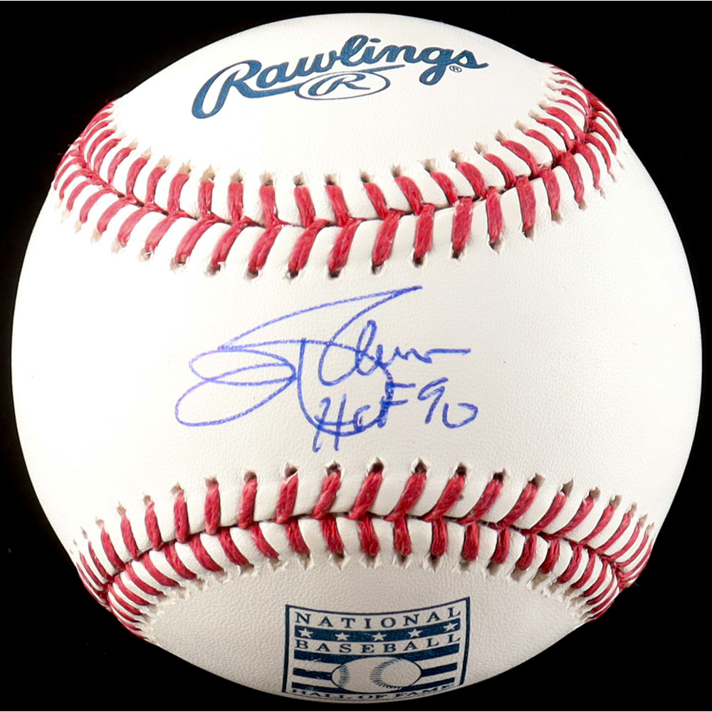 Jim Palmer Signed OML Hall Of Fame Logo Baseball Inscribed "HOF 90 ...
