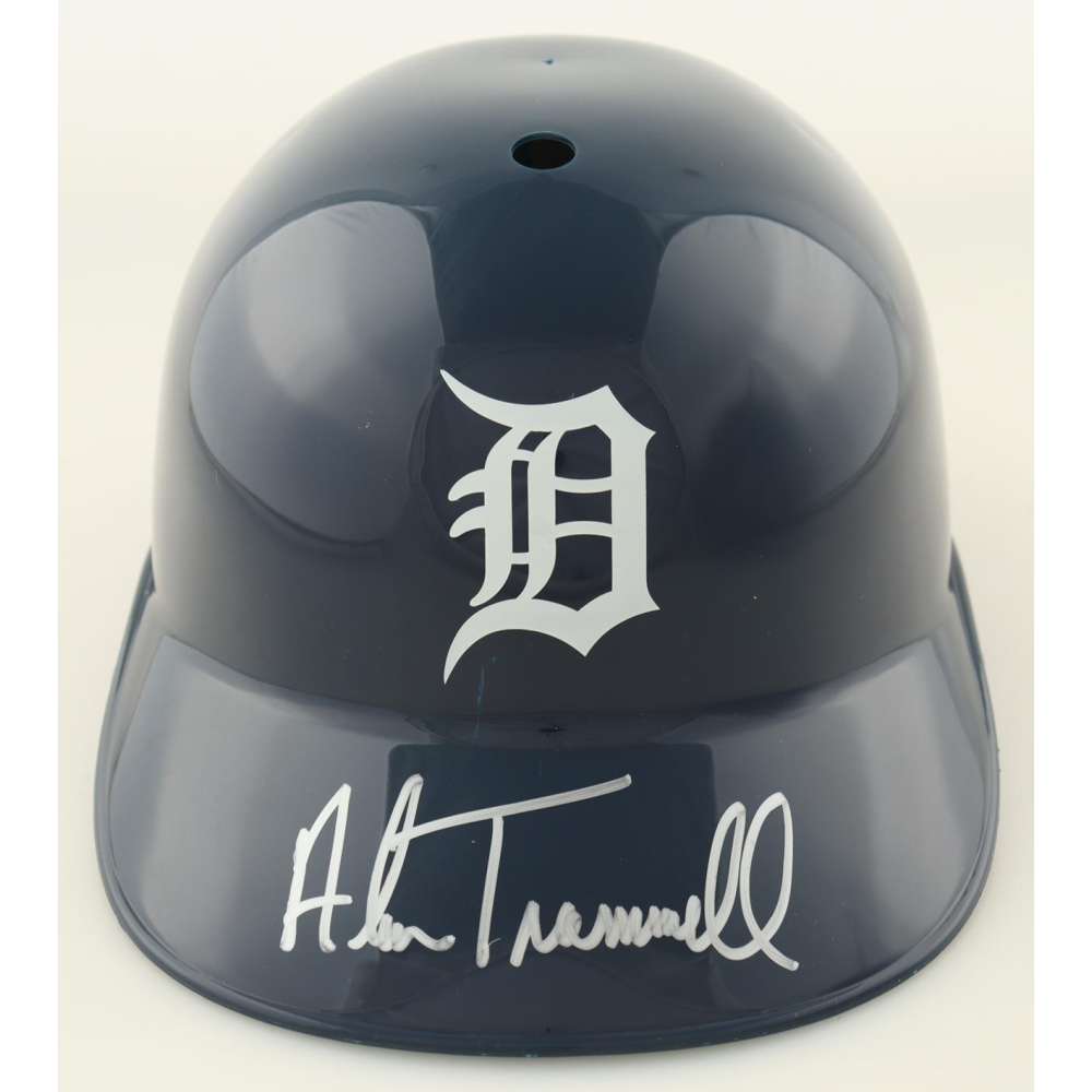 Alan Trammell Signed Tigers Full-Size Batting Helmet (Schwartz ...