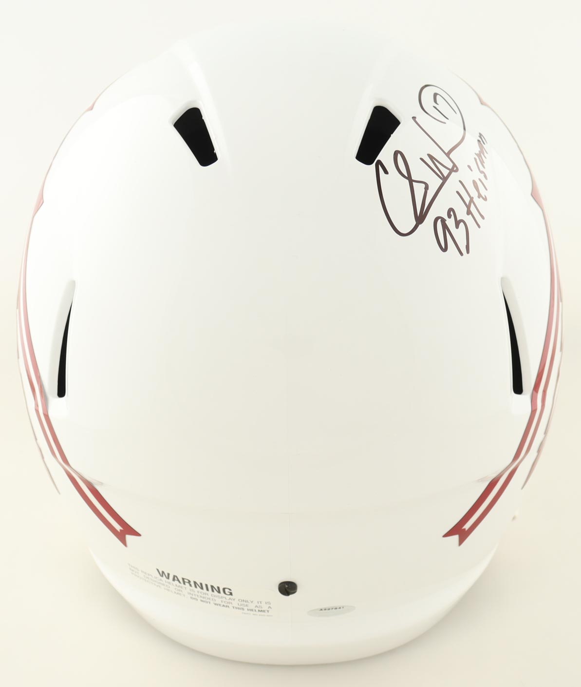 Charlie Ward Signed Florida State Seminoles Full-Size Speed Helmet ...