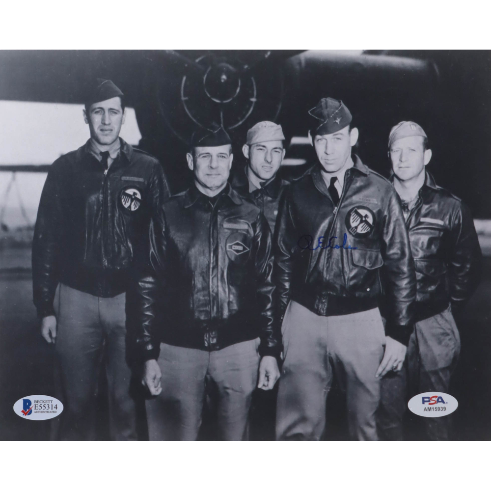 Richard E. Cole Signed 8x10 Photo (PSA & Beckett) | Pristine Auction