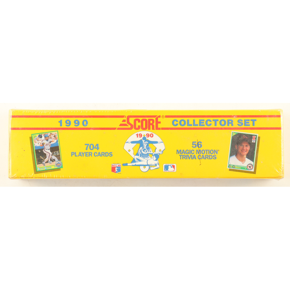 1990 Score Baseball Complete Collector Set of (704) Baseball Cards ...