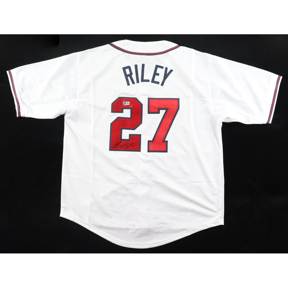 Austin Riley Signed Jersey (Beckett) | Pristine Auction