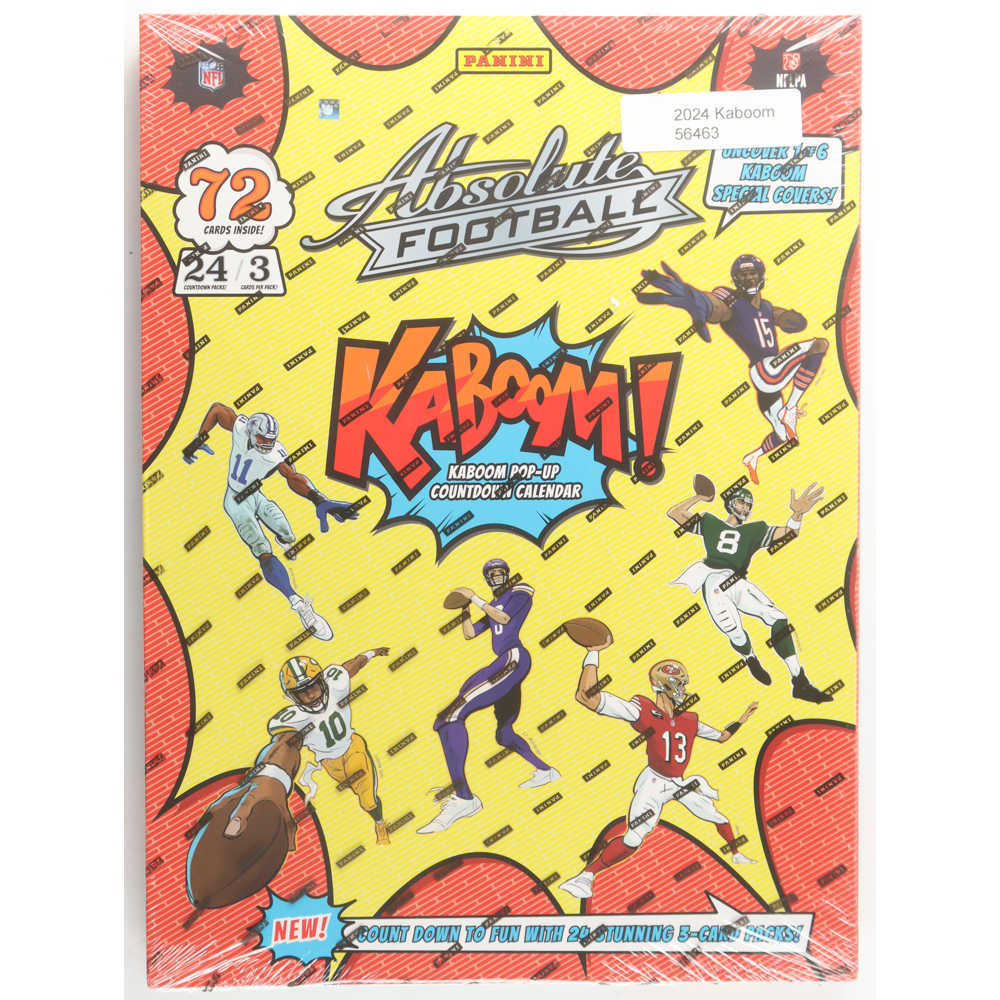 2024 Panini Absolute Football Countdown Calendar Box with (24) Doors ...